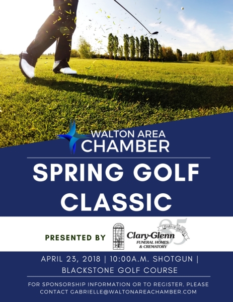 Spring Golf Classic - Walton Area Chamber of Commerce