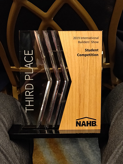 DU NAHB team wins 3rd place at the IBS - HBA of Metro Denver