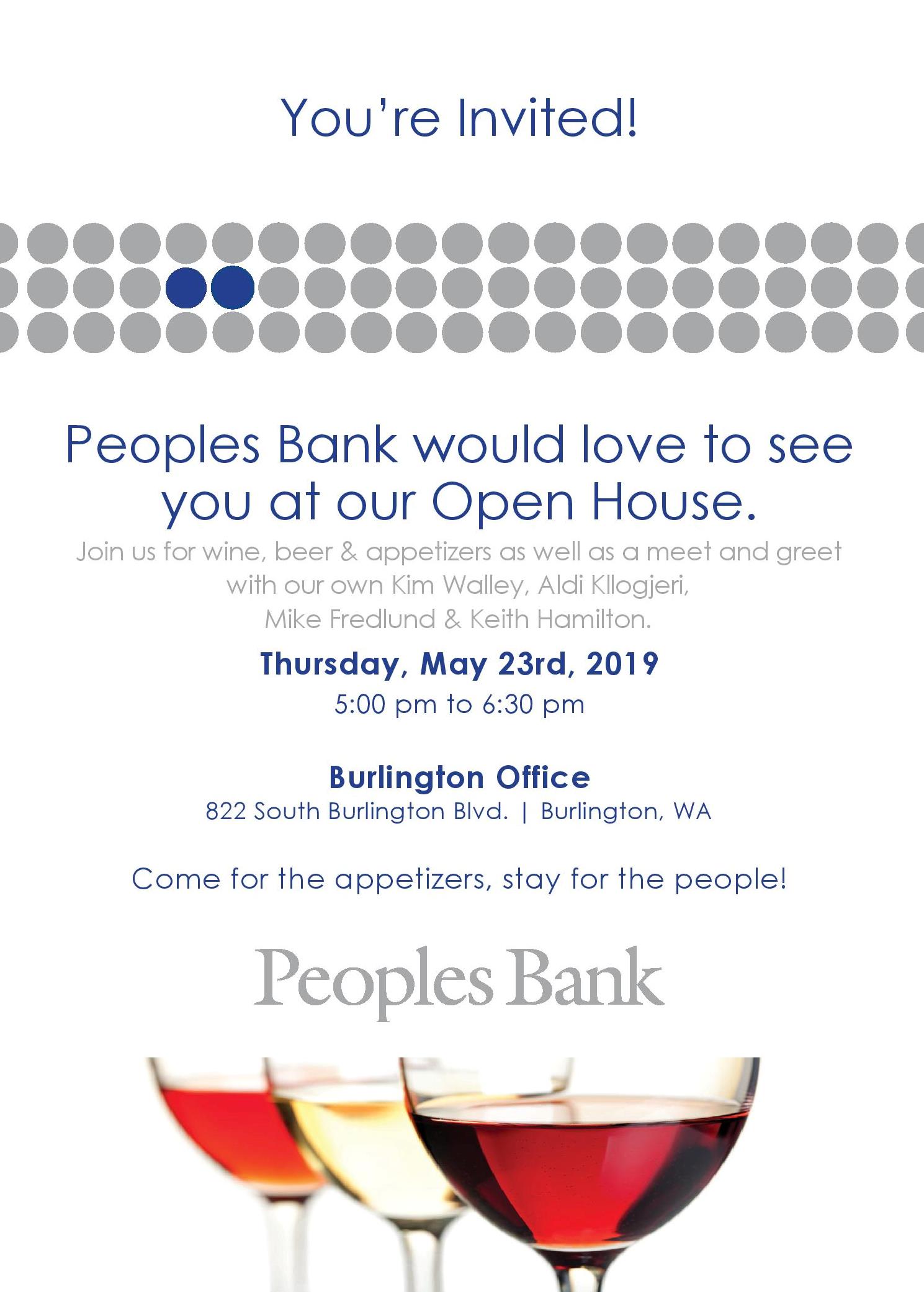 Join Peoples Bank for Their Open House on May 23 - Mount Vernon Chamber ...